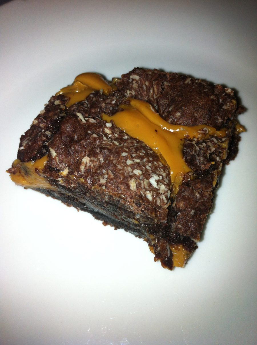 Chocolate and Caramel ‘Lava’ Slice – Looks Volcanic, Tastes Devine ...