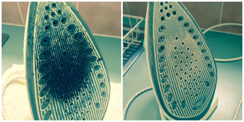 How To Clean Your Iron Inside And Out With Vinegar And Salt ...