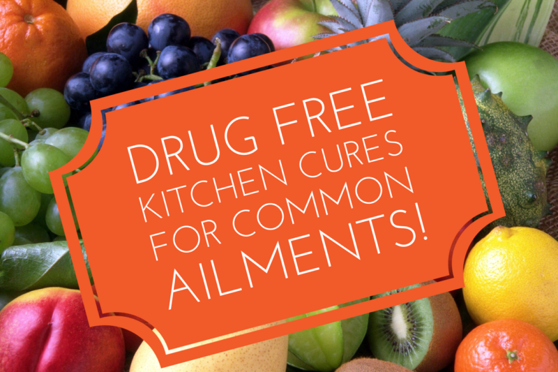 Drug Free Kitchen Cures For Common Ailments! – Wonderfully Women